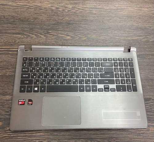 Топкейс с клавиатурой и тачпадом acer v5-572pg