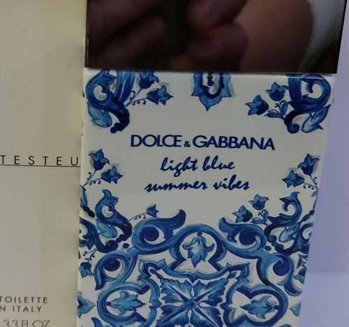 Dolce gabbana light blue summer vibes 100 ml EDT