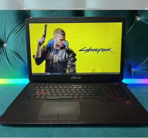 Игровой Asus ROG 17,3 i5 GTX FHD SSD 12GB