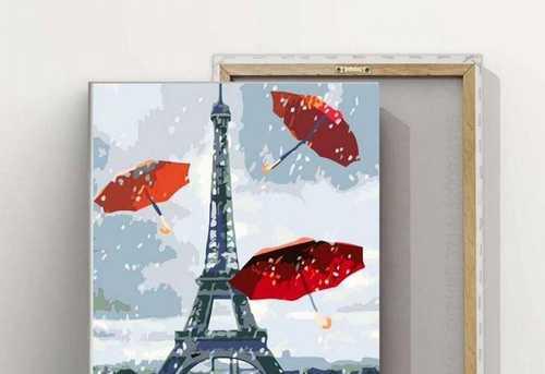 Картины на холсте "Париж" разные