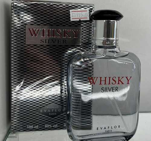 Туалетная Вода Whisky Silver 100мл, evaflor