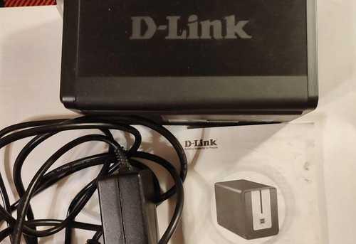 Сетевое хранилище D- link DNS-323