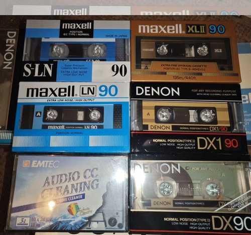 Аудиокассета Malell S-LN90 DenonDX1/90 Maxell LN90