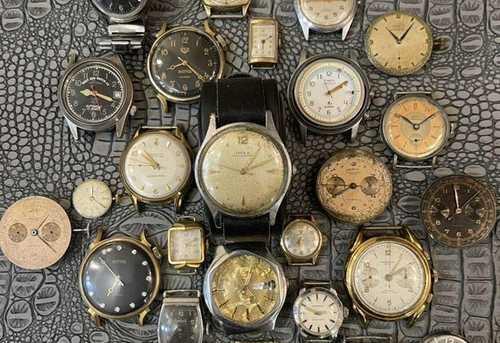 Винтажные редкие нечастные часы наручные