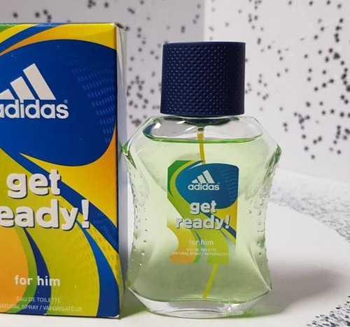 Духи Adidas GET ready men edt 50ml. NEW