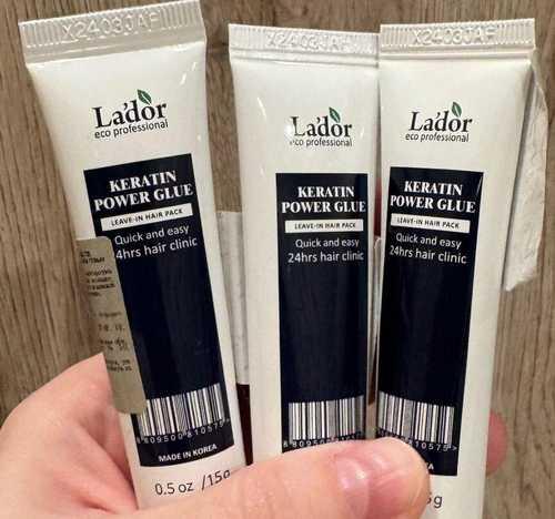 Lador сыворотка для волос keratin power glue