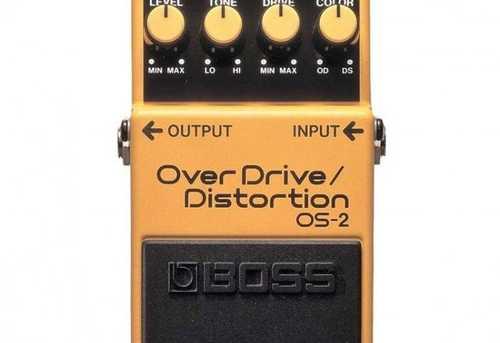 Boss OS-2 гитарный перегруз (Overdrive/Distortion)