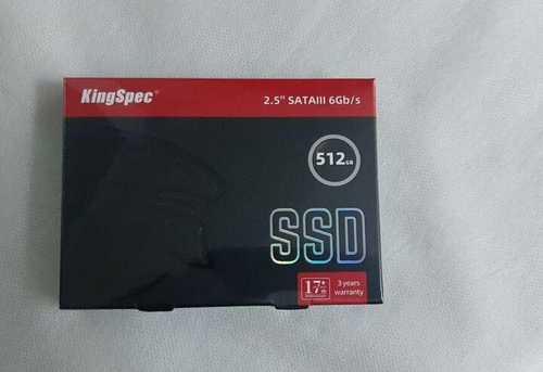 SSD Kingspec 512G Новый