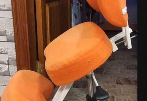 Коленный стул со спинкой и газлифтом