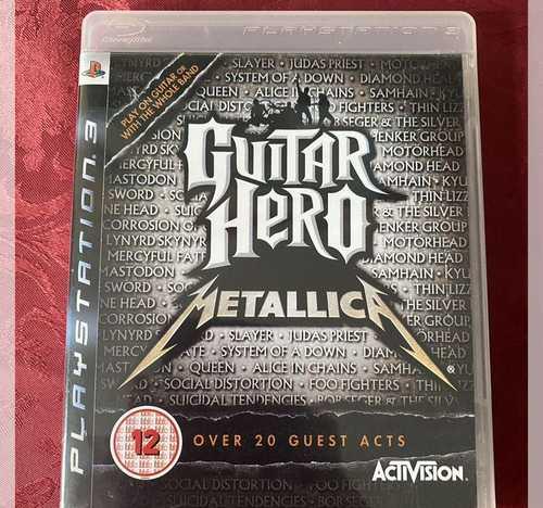 PS3 Guitar Hero Metallica