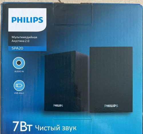 Колонки для компьютера philips spa20