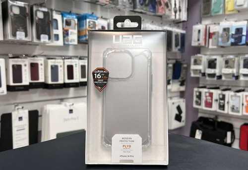 Чехол Uag Plyo iPhone 14 Pro прозрачный (Ice)