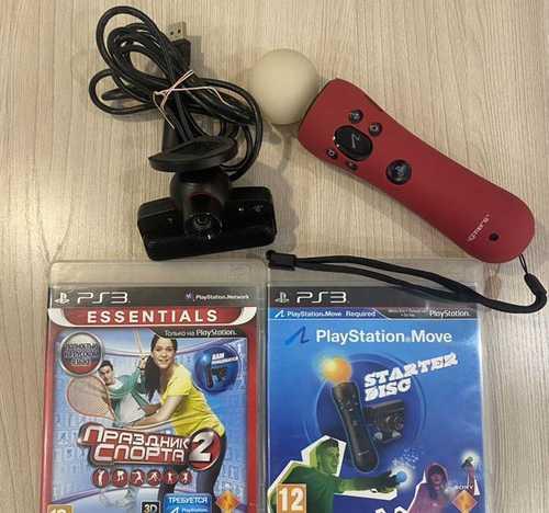 Sony playstation move ps3 + праздник спорта