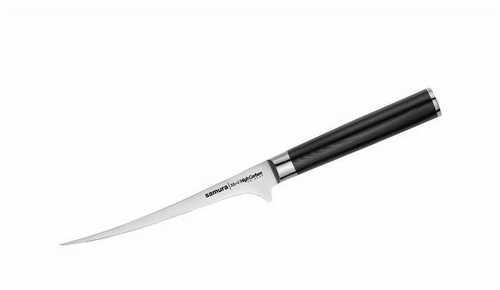 Нож кухонный "Samura Mo-V" малый филейный 139 мм