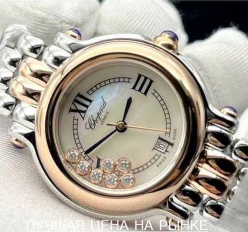 Chopard gold часы женские