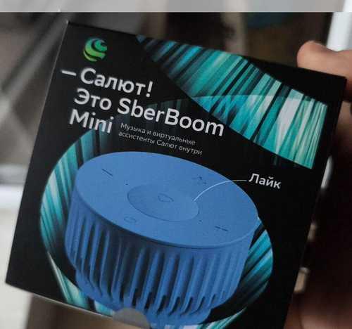 Колонка sber boom mini