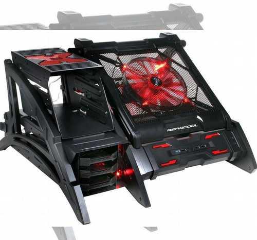 Корпус Aerocool Strike-X air open black