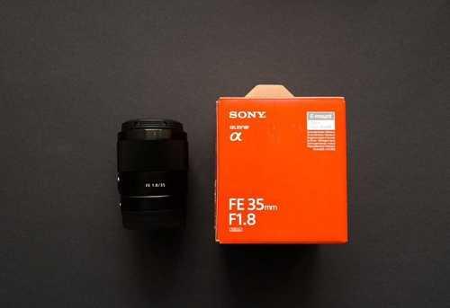 Объектив Sony FE 35mm f/1.8