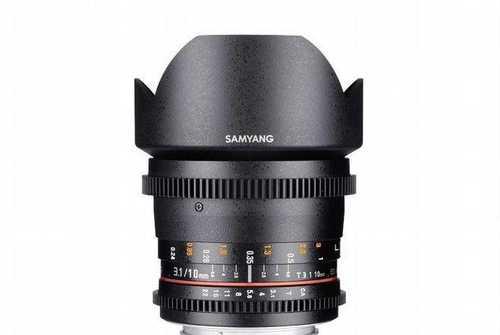 Объектив Samyang 10 mm T3.1 vdslr II Sony E