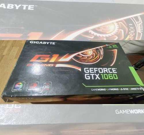 Видеокарта PCI-E Gigabyte GeForce GTX 1060 G1