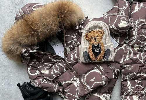 Костюм Moncler зимний пуховой 104-122