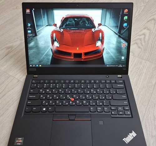 ThinkPad T495 R5 PRO 16/256 идеал сост нового