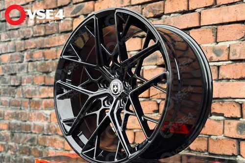 NEW # В Наличии # HRE FF10 R18 5x114,3 Gloss Black