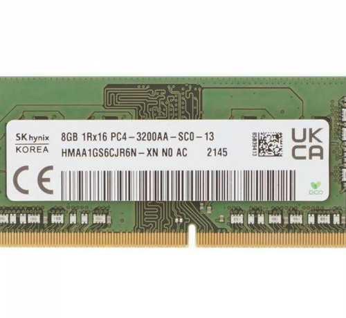 Ddr4 8gb Новая 3200 Hynix sodimm озу памя ноутбука