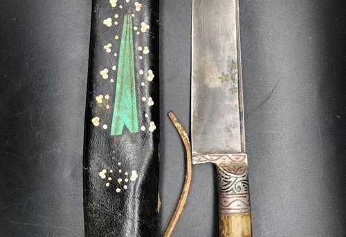 Узбекский нож пчак кухонный