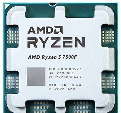 AMD Ryzen 5 7500f OEM, новый