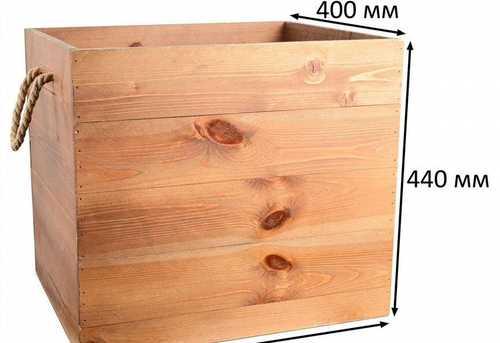 Ящик деревянный с ручками