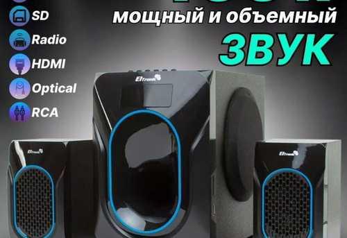 Аудиосистема 2.1 Elronic 92 400Watt Новая