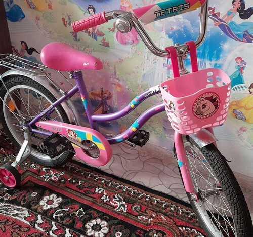 Велосипед для девочки колеса 18