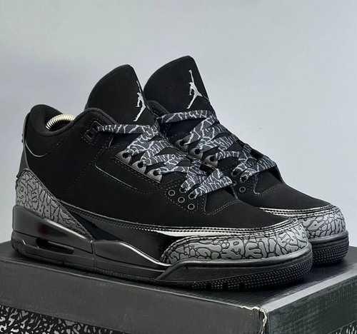Кроссовки Nike Air Jordan 3 Retro Black Cat