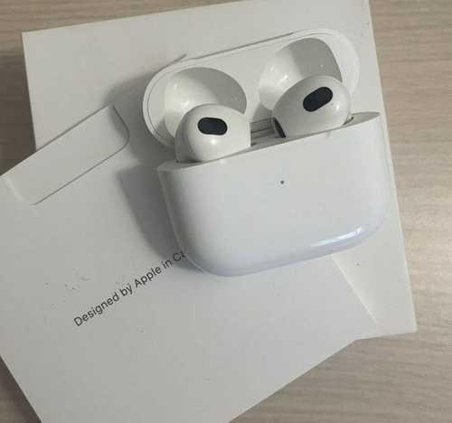 Наушники apple airpods 3 с беспроводной зарядкой