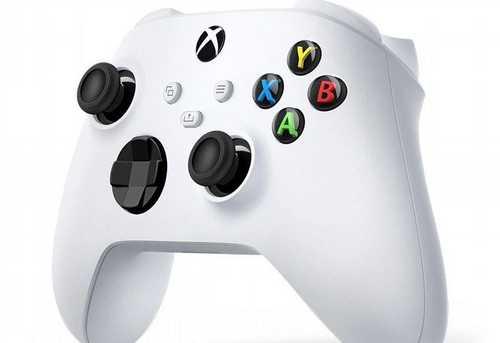 Беспроводной геймпад белый Xbox Robot White