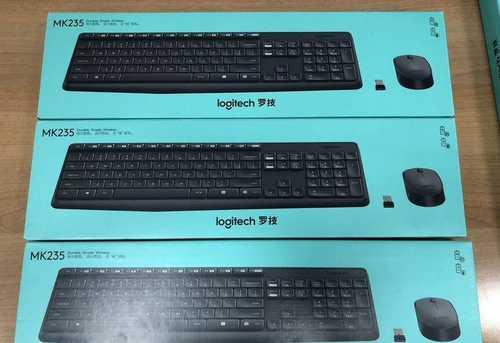 Беспроводной набор logitech mk235