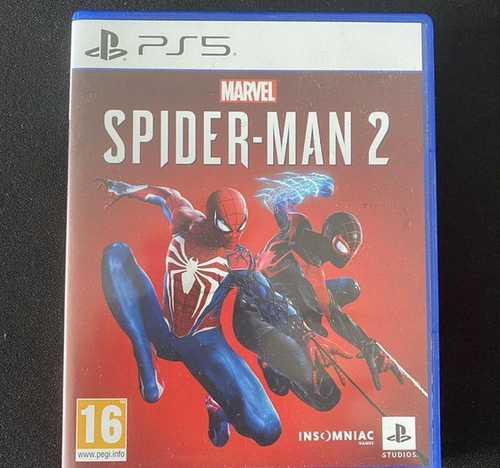 Spider man 2 ps5 диск