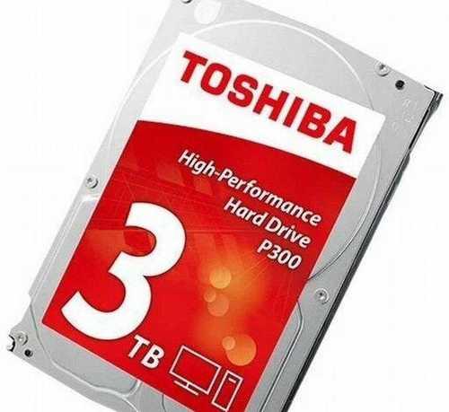 Жесткий диск Toshiba 3TB P300 hdwd130uzsva