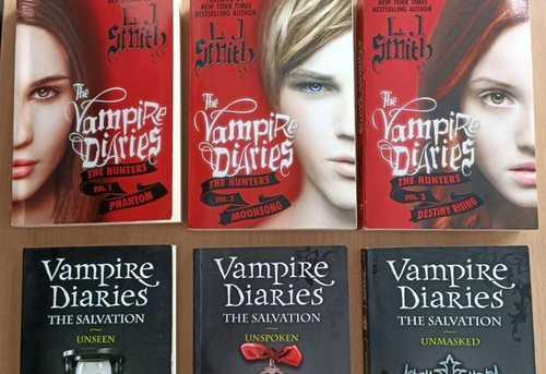 Книги на английском б/у Vampire Diaries books 8-13