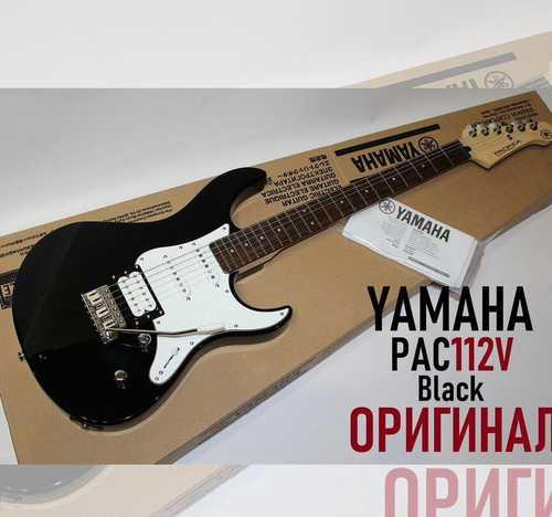 Новая Электрогитара Yamaha Pacifica 112V Black