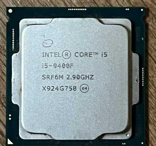 Процессор intel core i5-9400f