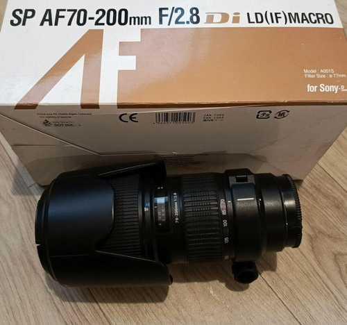 Tamron sp af 70-200mm f2.8 ld if macro sony a