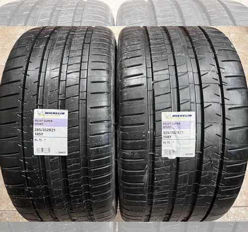 Michelin Pilot Super Sport 285/35 R21 и 325/30 R21 108Y