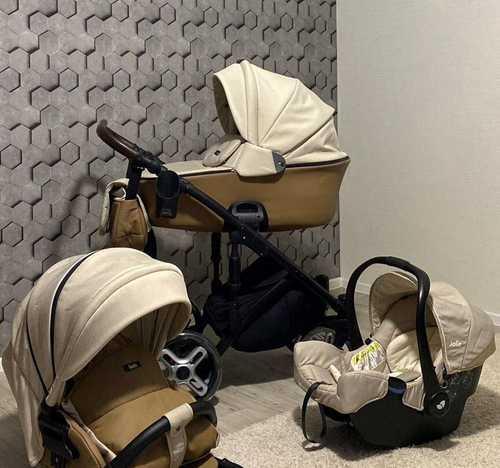 Коляска 3 в 1 Nuovita (Viva, Uno,Aero) Термолюлька