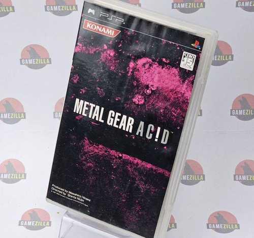 PSP Metal Gear Acid Japan