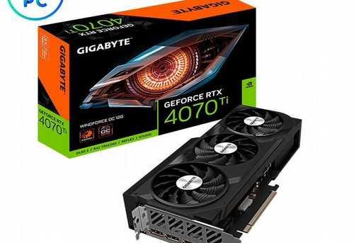 Видеокарта RTX4070Ti 12GB gigabyte windforce OC GV