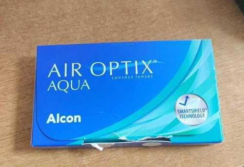 Линзы контактные alcon air optix aqua -3.00