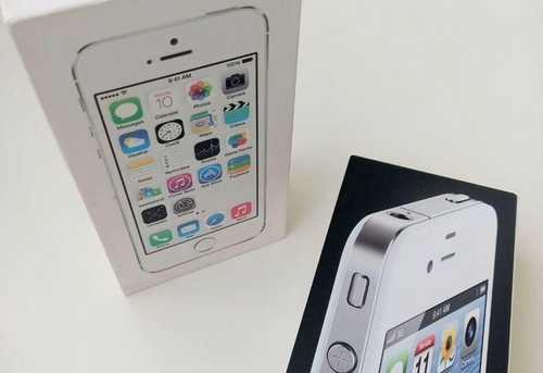 Коробка от iPhone 4 и 5S