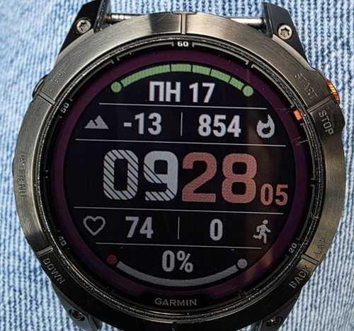 Смарт часы Garmin fenix 7X Pro